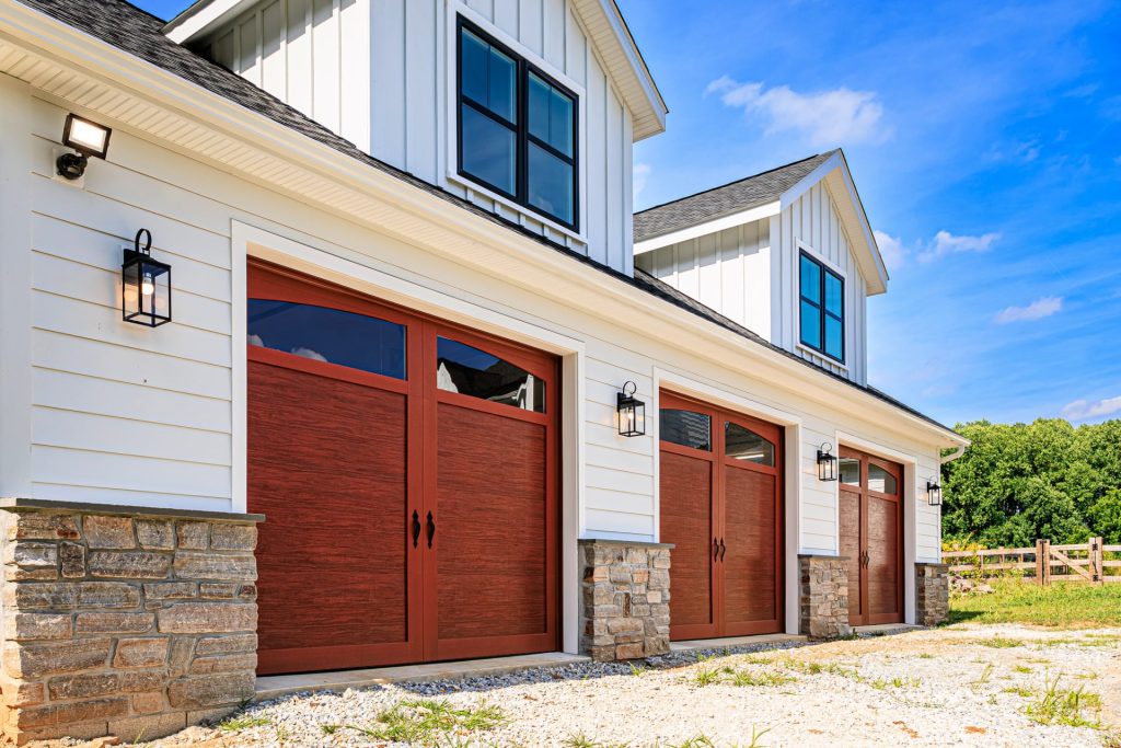 Two Story Three Car Garage | A&E Builders LLC